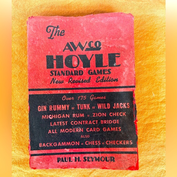 The New Hoyle Standard Games | Other | Vintage 946 Paperback The New ...